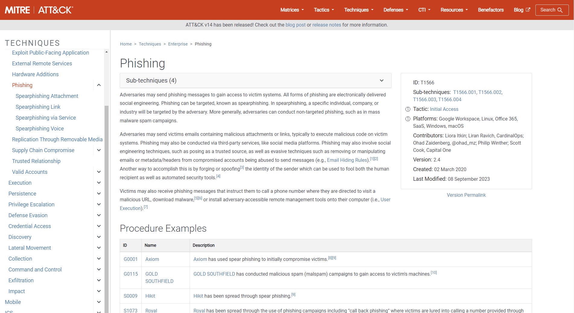 MITRE ATT&CK (ATTACK) – Kontext ist King!