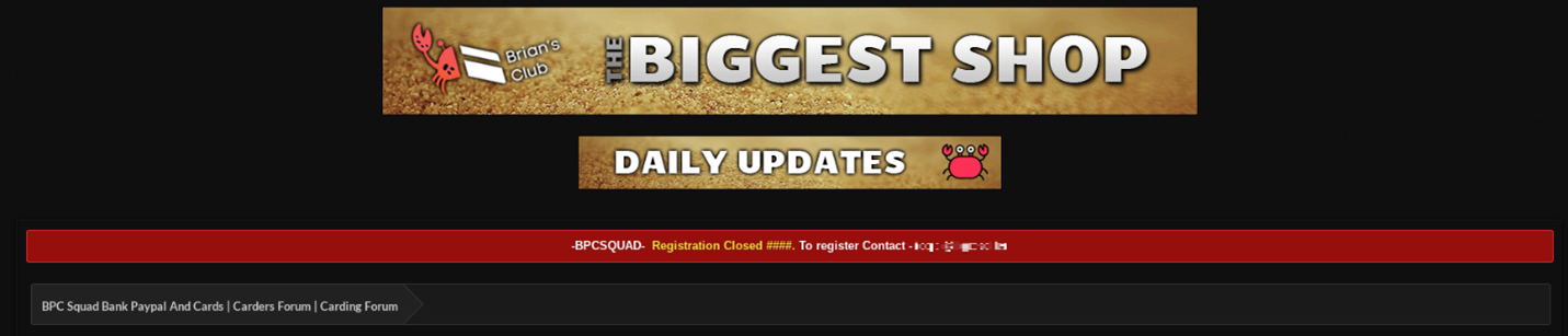 Credit Card Fraud Investigation: Underground Card Shops