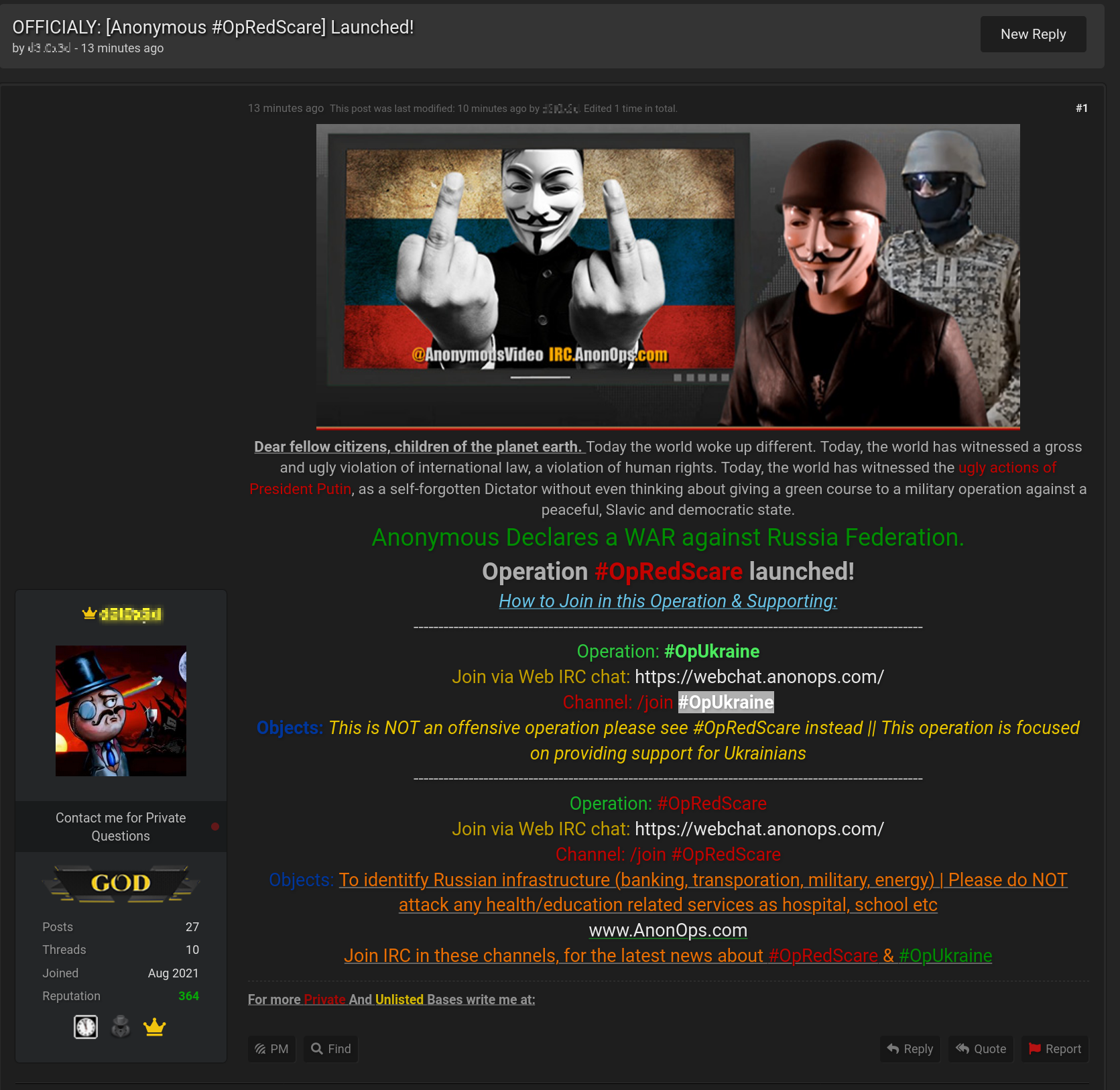 The Russia-Ukraine crisis shakes up the cybercriminal ecosystem