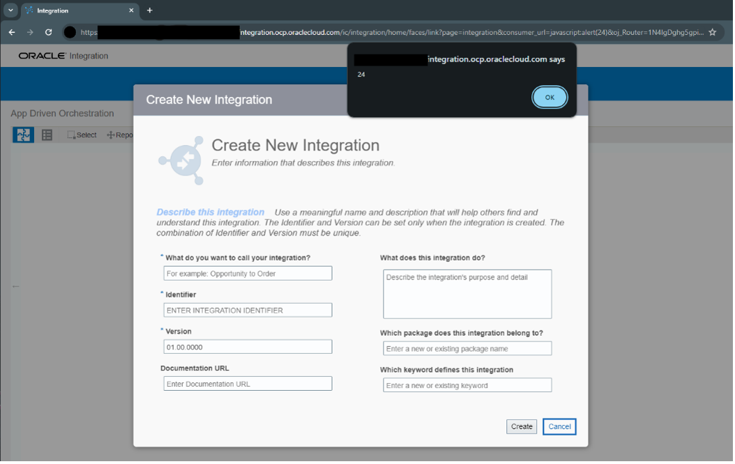 Cross-site scripting vulnerability found in Oracle Integration Cloud