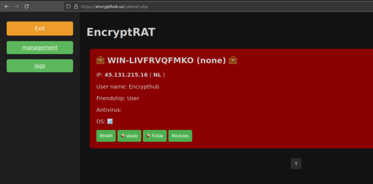 Unveiling EncryptHub: Analysis of a multi-stage malware campaign
