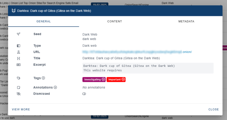 Introducing dark web insights to the Outpost24 EASM platform
